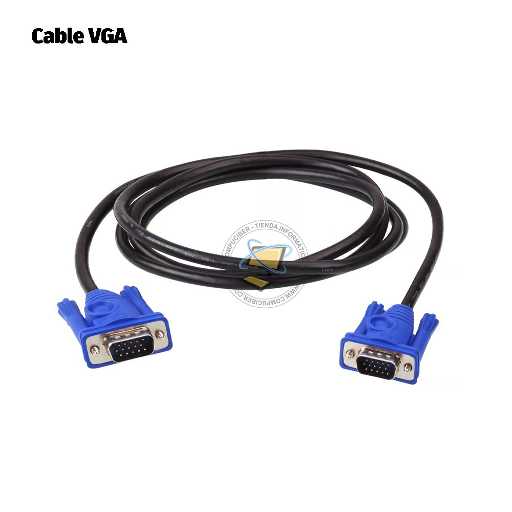 CABLE VGA 1.8M ORIGINAL - COMPUCIBER