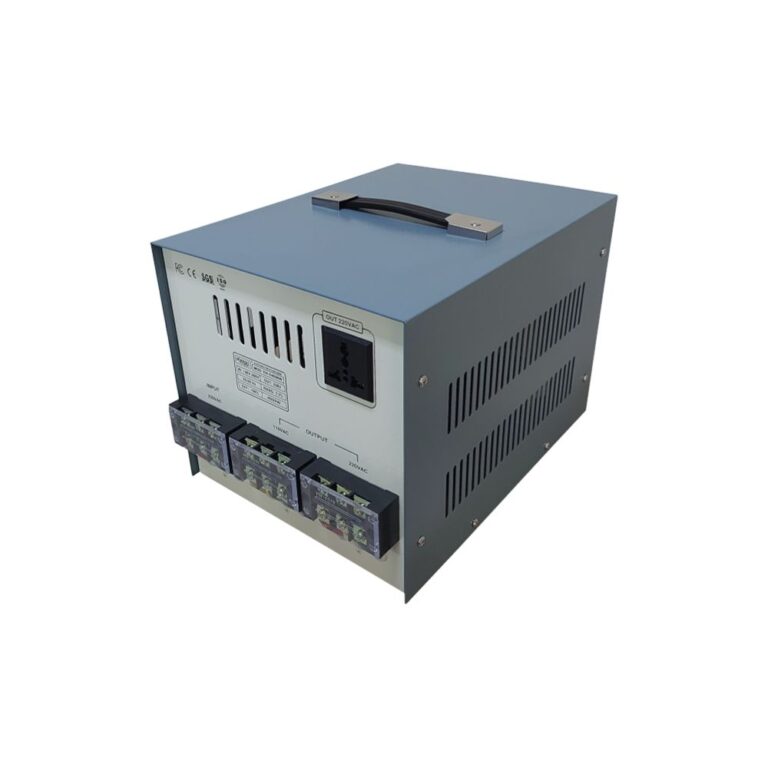 ESTABILIZADOR SERVOMOTOR IN: 140V-260V AC OUT: 220V AC +/-2% - 4KVA ...